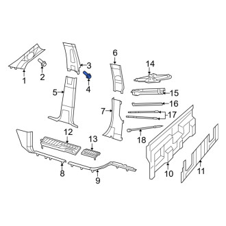Ram 3500 OEM Chassis Frames & Body Parts | Tubs, Doors — CARiD.com
