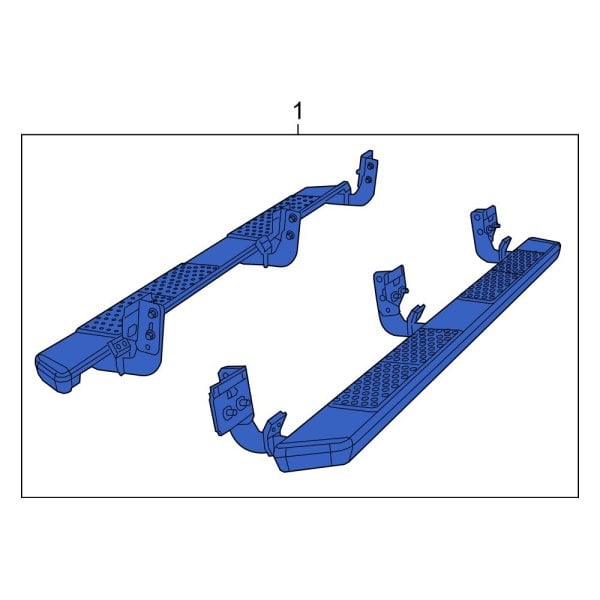 Ram OE 68144255AF - Left Running Board