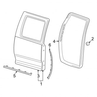 2019 Dodge Ram Replacement Doors & Components | CARiD