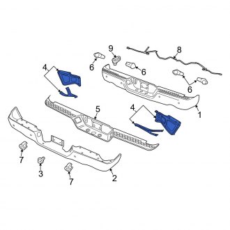 Dodge Ram OEM Bumpers - Genuine Front & Rear Bumpers | CARiD