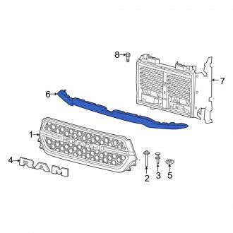 Ram 1500 OEM Bumpers | Genuine Front & Rear Bumpers — CARiD.com