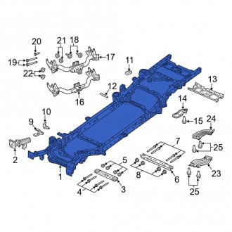 Dodge Ram Replacement Chassis Frames & Rails | CARiD