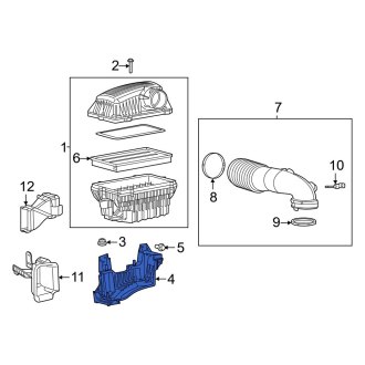 Ram 1500 OEM Air Intake Parts - Filters, Manifolds | CARiD