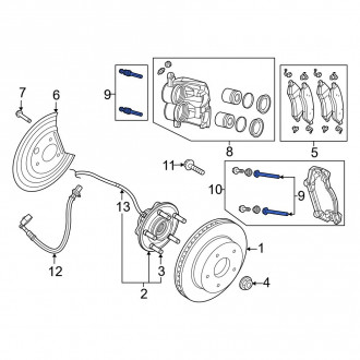 Ram 1500 OEM Brake Parts | Pads, Bleeders, Rotors — CARiD.com