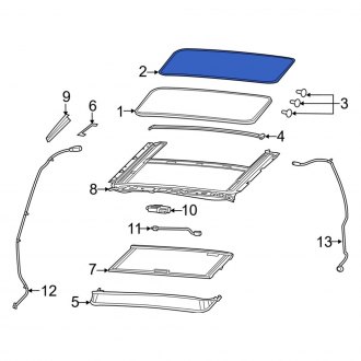 Dodge Ram Roof Seals & Moldings | CARiD