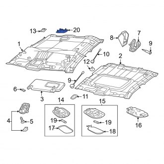 Ram 1500 OEM Roofs & Parts | Panels, Drip Rails — CARiD.com