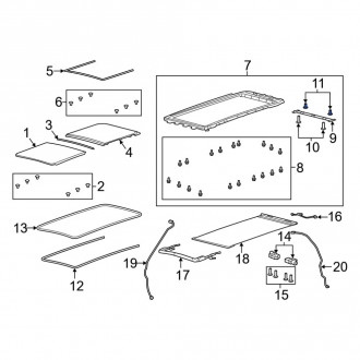 Dodge Ram Roof Hardware - Clips, Screws | CARiD