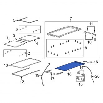 Ram Car Sunroofs & Components — CARiD.com