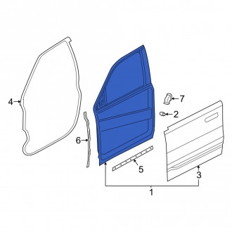Dodge Ram Replacement Door Shells & Skins — CARiD.com