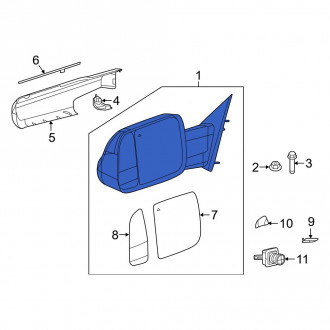 Ram 1500 OEM Mirrors - Towing, Side & Rear View | CARiD