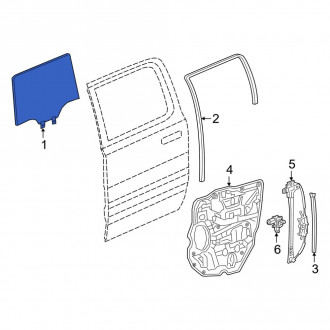 Dodge Ram Window Glass - Door Glass | CARiD