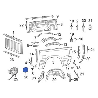 Ram 1500 OEM Quarter Panels & Parts | Rear & Front — CARiD.com