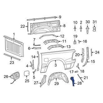 Ram 1500 Inner Fenders - Wells, Liners, Shields | CARiD