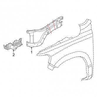 2025 Ram 1500 OEM Fenders - Front, Rear, Inner | CARiD