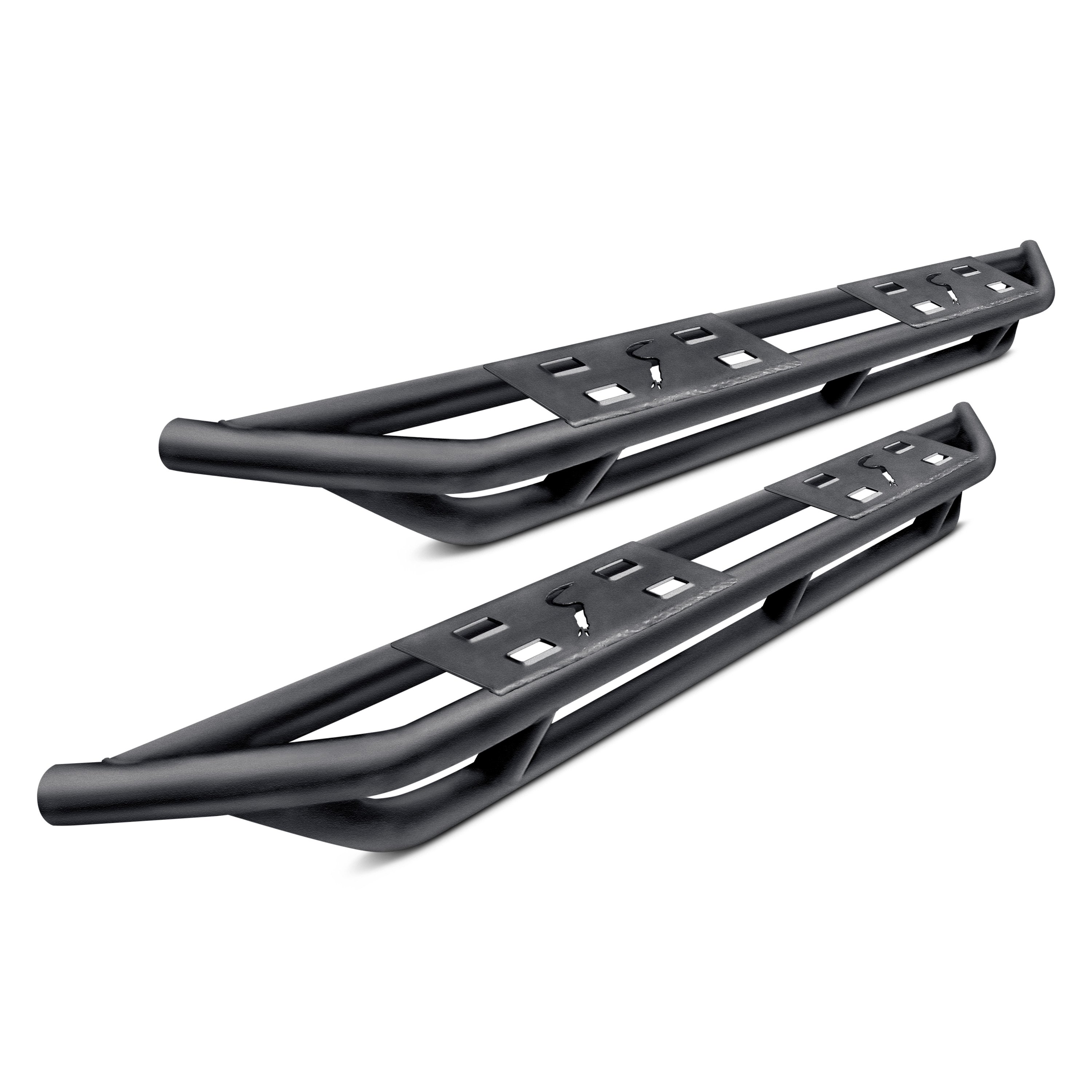 Rampage® - SRS Retractable Black Rockguard Steps