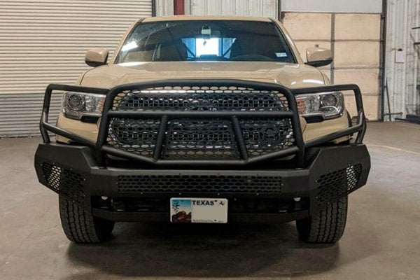 Ranch Hand® - Toyota Tacoma 2021 Midnight Series Full Width Black Front ...