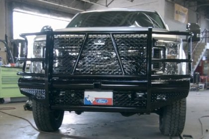 Ranch Hand® FBF081BLR - Legend Series Full Width Black Powder Coated ...