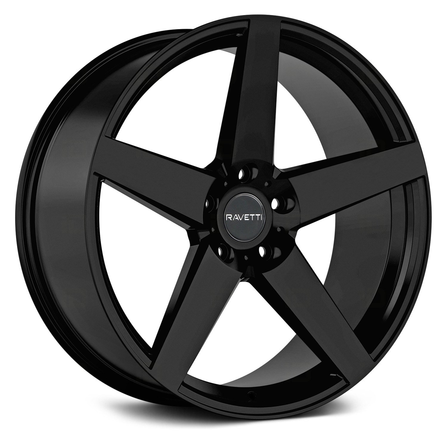 RAVETTI® M13 Wheels - Full Gloss Black Rims