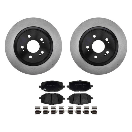 Raybestos® BNDL-1269-31019678 - R-Line™ Rear Brake Kit with Ceramic Pads