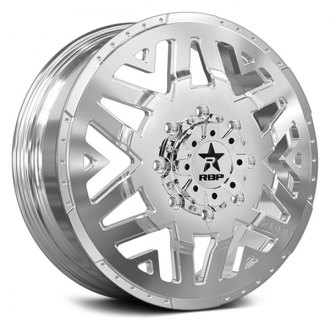 24 Inch Dually Wheels | HD Truck, Custom, Black, Chrome — CARiD.com