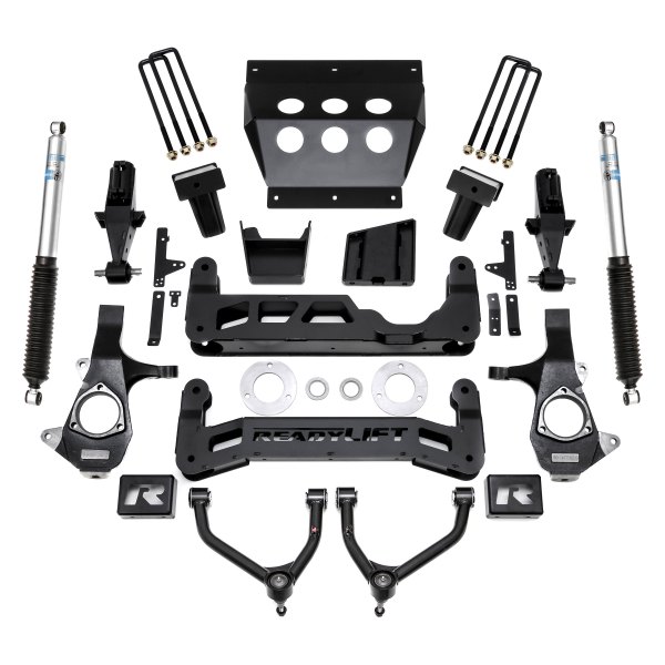 ReadyLIFT® 44-3472 - 7" x 6" Front and Rear Complete Big Lift Kit