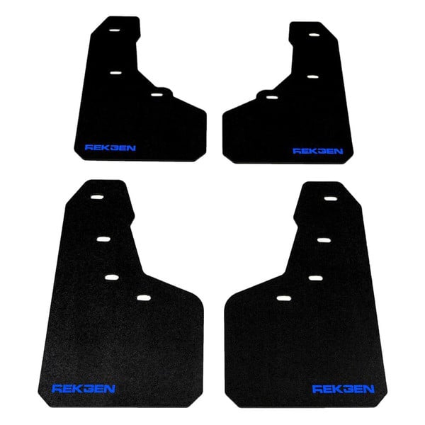 REK GEN® RS1002-BL - Trophy Sport Mud Flaps with Royal Blue Logo