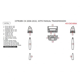 Citroen C4 Dash Kits - Wood, Carbon Fiber, Aluminum | CARiD
