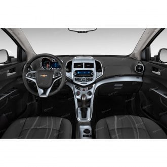 Chevy Sonic Dash Kits Wood Carbon Fiber Aluminum CARiD
