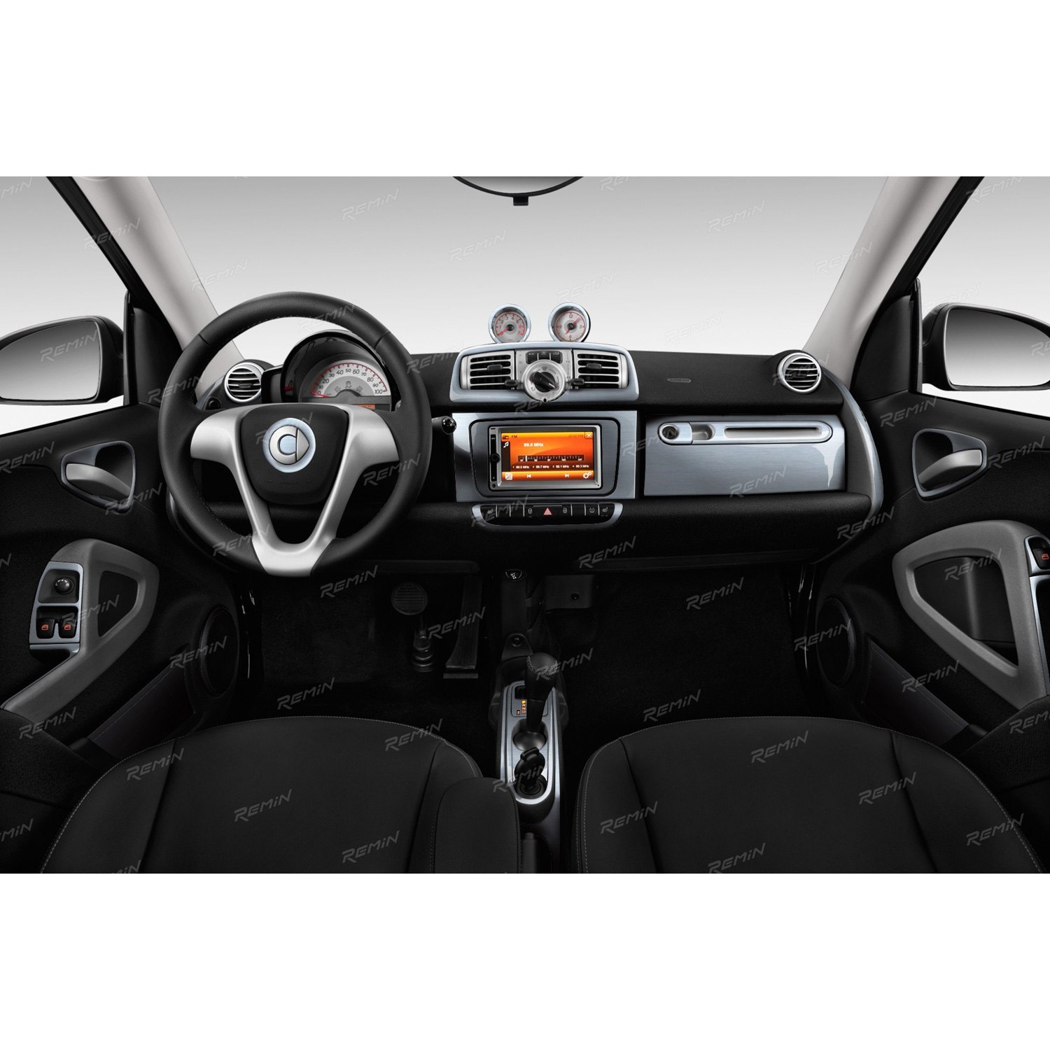 Smart Car Fortwo Dash Kits - Wood, Carbon Fiber, Aluminum | CARiD