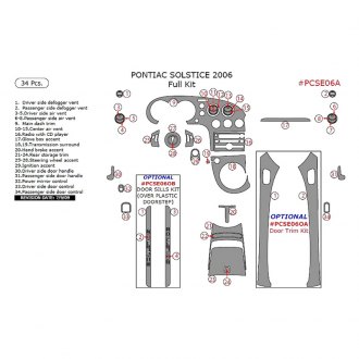 2006 Pontiac Solstice Accessories & Parts at CARiD.com
