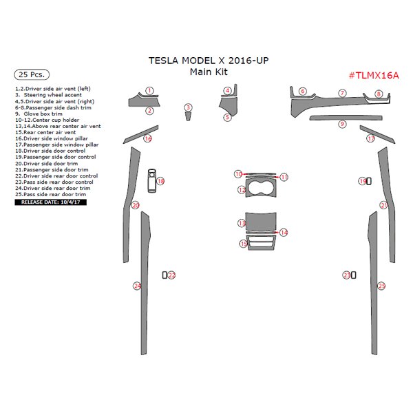 2016 Tesla Model X Accessories & Parts | CARiD