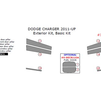 Dodge Charger Dash Kits | Wood, Carbon Fiber, Aluminum - CARiD.com