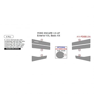 Ford Escape Dash Kits | Wood, Carbon Fiber, Aluminum - CARiD.com