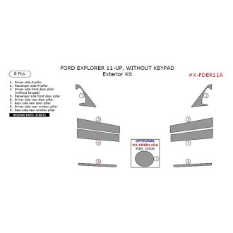 Ford Explorer Dash Kits | Wood, Carbon Fiber, Aluminum - CARiD.com