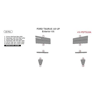 Ford Taurus Dash Kits | Wood, Carbon Fiber, Aluminum - CARiD.com