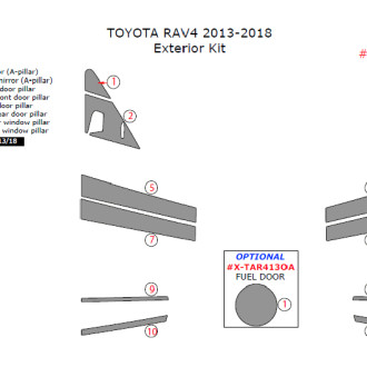 Toyota RAV4 Dash Kits | Wood, Carbon Fiber, Aluminum - CARiD.com