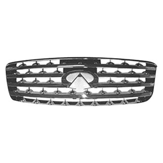 2003 Infiniti FX35 Custom Grilles - Billet, Mesh, LED, Chrome, Black