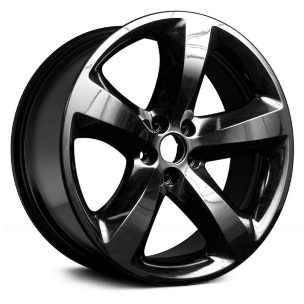 Replace® ALYCG025U90 - 5-Spoke Black with Polished Face 20x8 Alloy ...