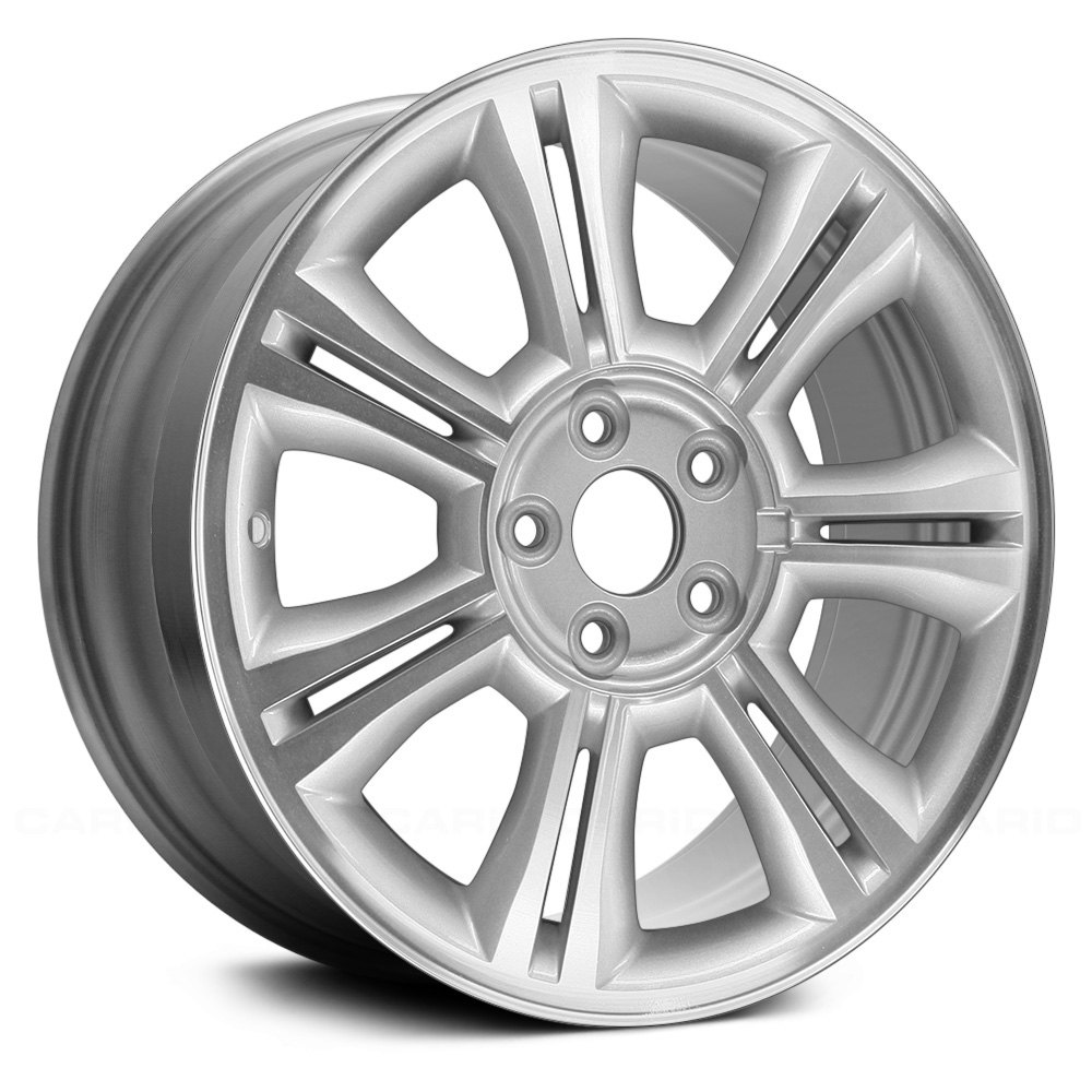 Replace® ALYFH054U10 - 7 Double I-Spoke Silver with Machined Face 18x7 ...