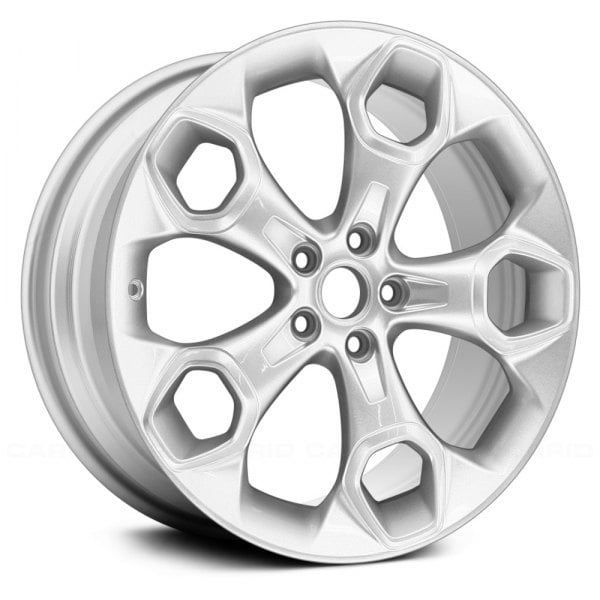 Replace® ALYFJ027U20 - Double 5-Spoke Silver 19x8 Alloy Factory Wheel ...