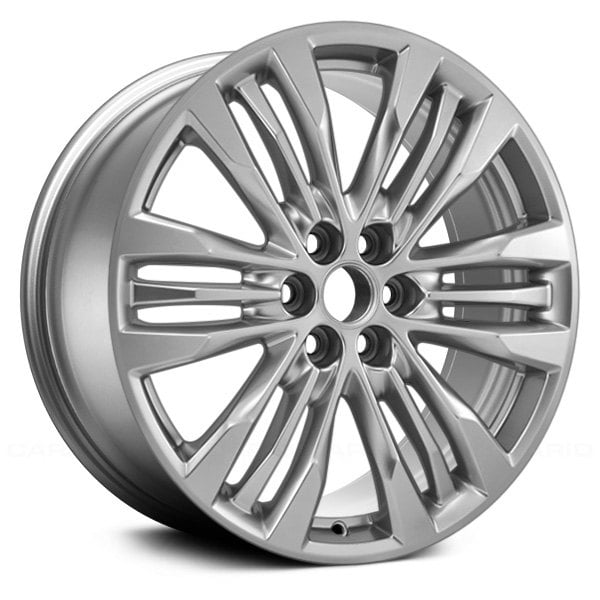 Replace® ALYGN043U77 - 6 W-Spoke Silver 20x8 Alloy Factory Wheel ...