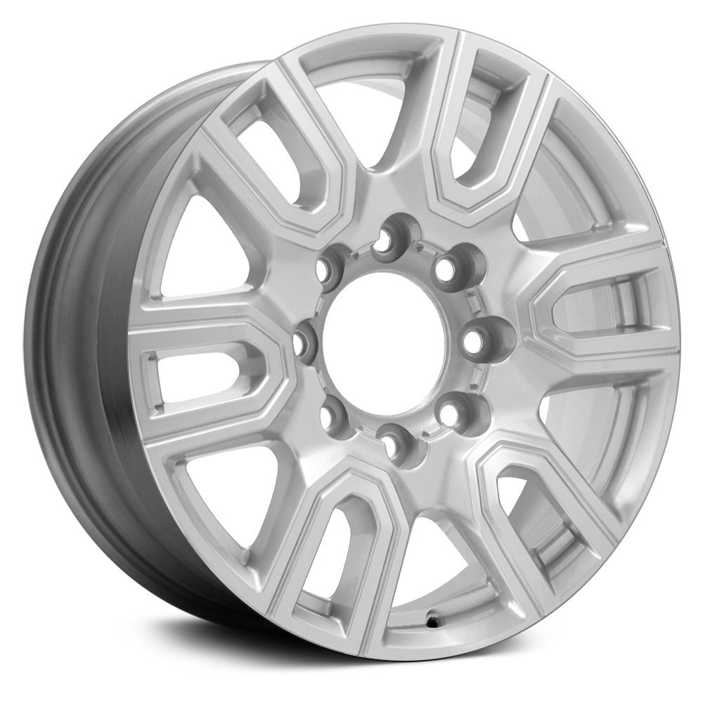 Replace® ALYGU011U10 - 6 Double-Spoke Machined Sparkle Silver 20x8.5 ...