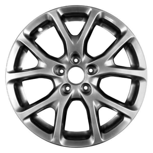 Replace® ALYJF034U15 - 5 Y-Spoke Painted Medium Silver Metallic 17x7 ...