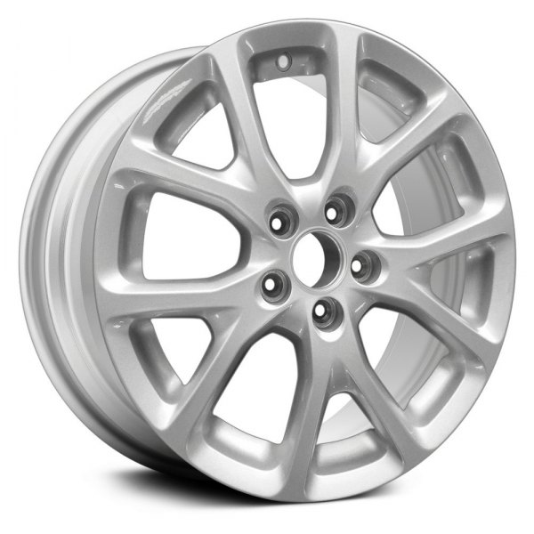 Replace® ALYJF034U20 - 5 Y-Spoke Sparkle Silver Metallic 17x7 Alloy ...