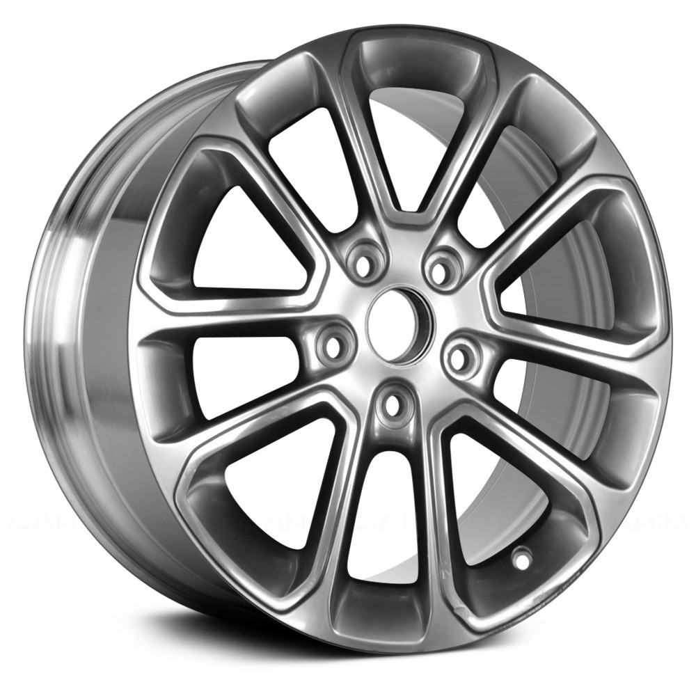 Replace® ALYJF023U91 - 10-Spoke Polished 18x8 Alloy Factory Wheel ...