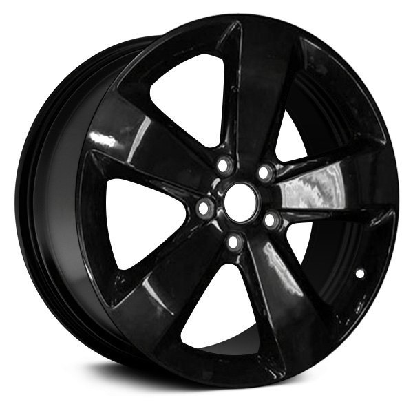 Replace® ALYJF025U45N - 5-Spoke Gloss Black 20x8 Alloy Factory Wheel ...