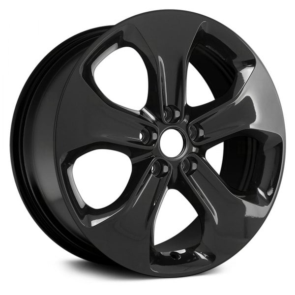Replace® ALYJG018A45 - 5-Spoke Black 18x7 Alloy Factory Wheel ...