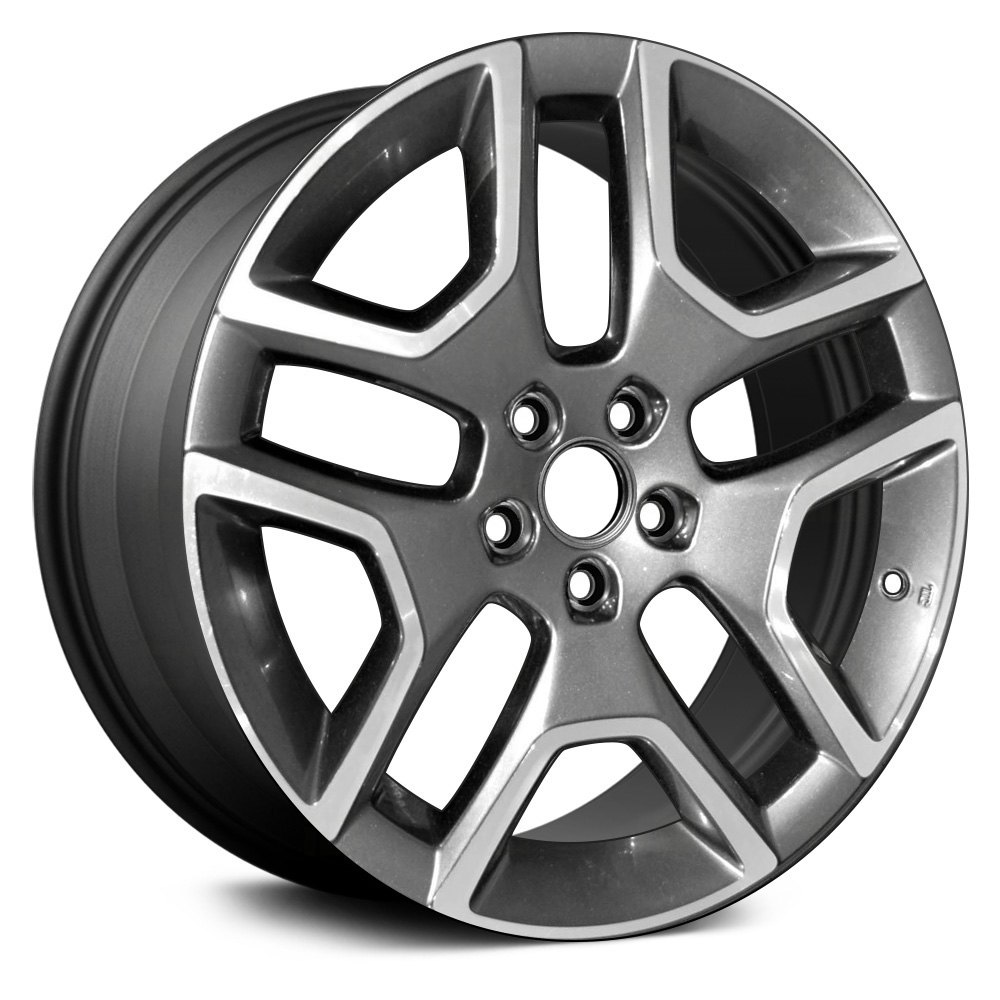 Replace® ALYJG017U30 - 5 Split-Spoke Machined Dark Charcoal Metallic ...