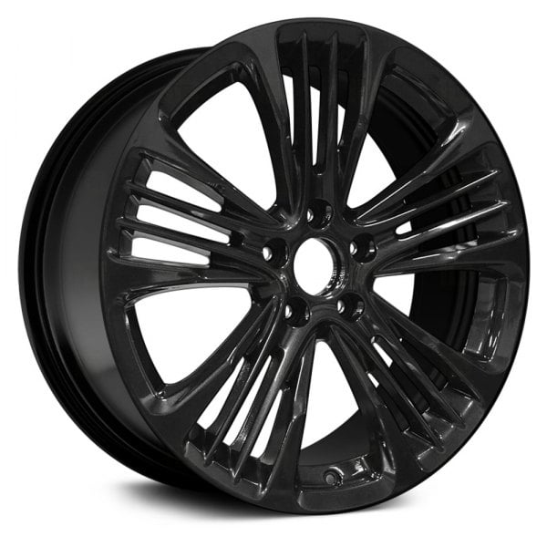 Replace® ALYHT065U45 - Multi 5-Spoke Black 19x8.5 Alloy Factory Wheel ...