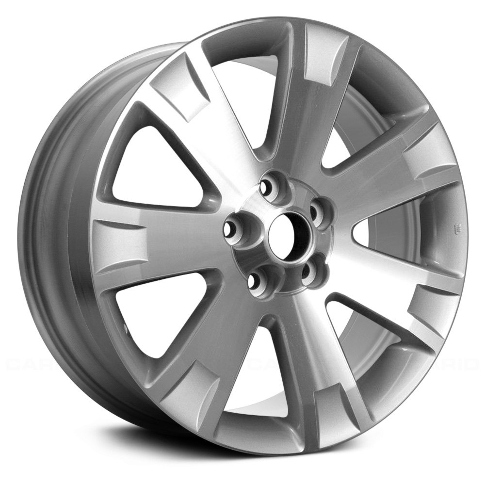 Replace® ALYMK042U10 - 7 I-Spoke Machined and Silver 18x7 Alloy Factory ...